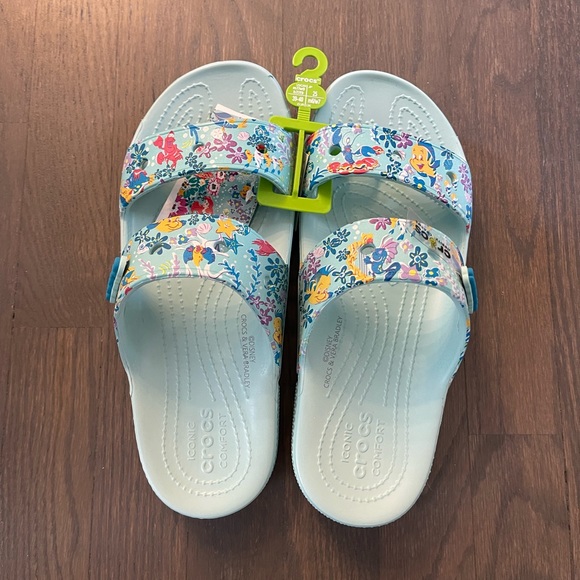 CROCS | Shoes | Crocs Classic Disney X Vera Bradley Little Mermaid ...